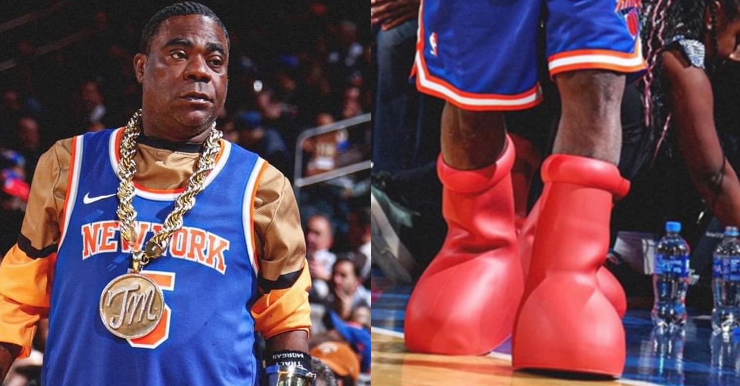 Tracy Morgan Decided To Show Up With The 'OG' Look Rocking The 'Big Red ...