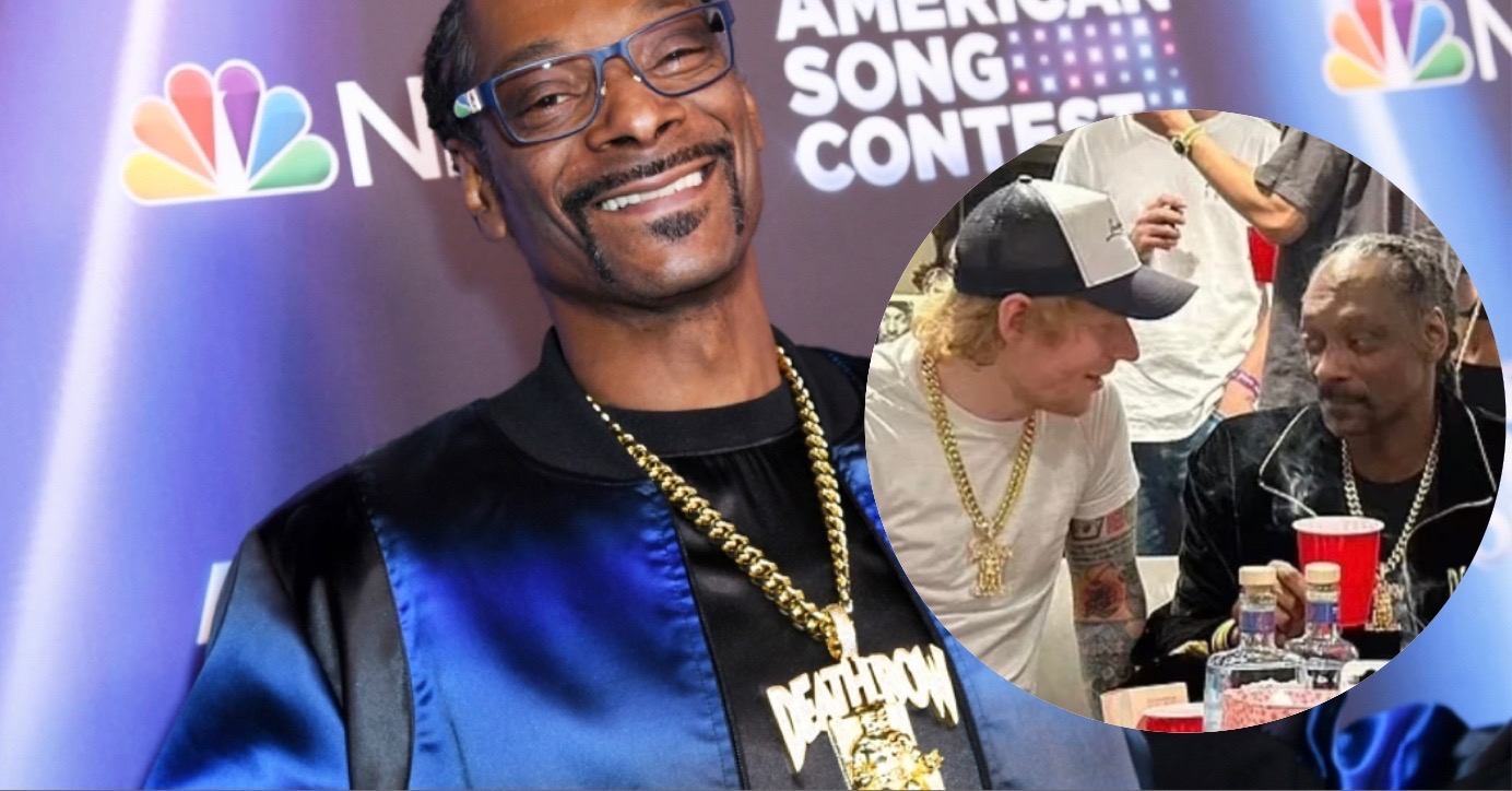 Snoop Dogg Welcomes Ed Sheeran To Death Row Records And Gifts Him A ...