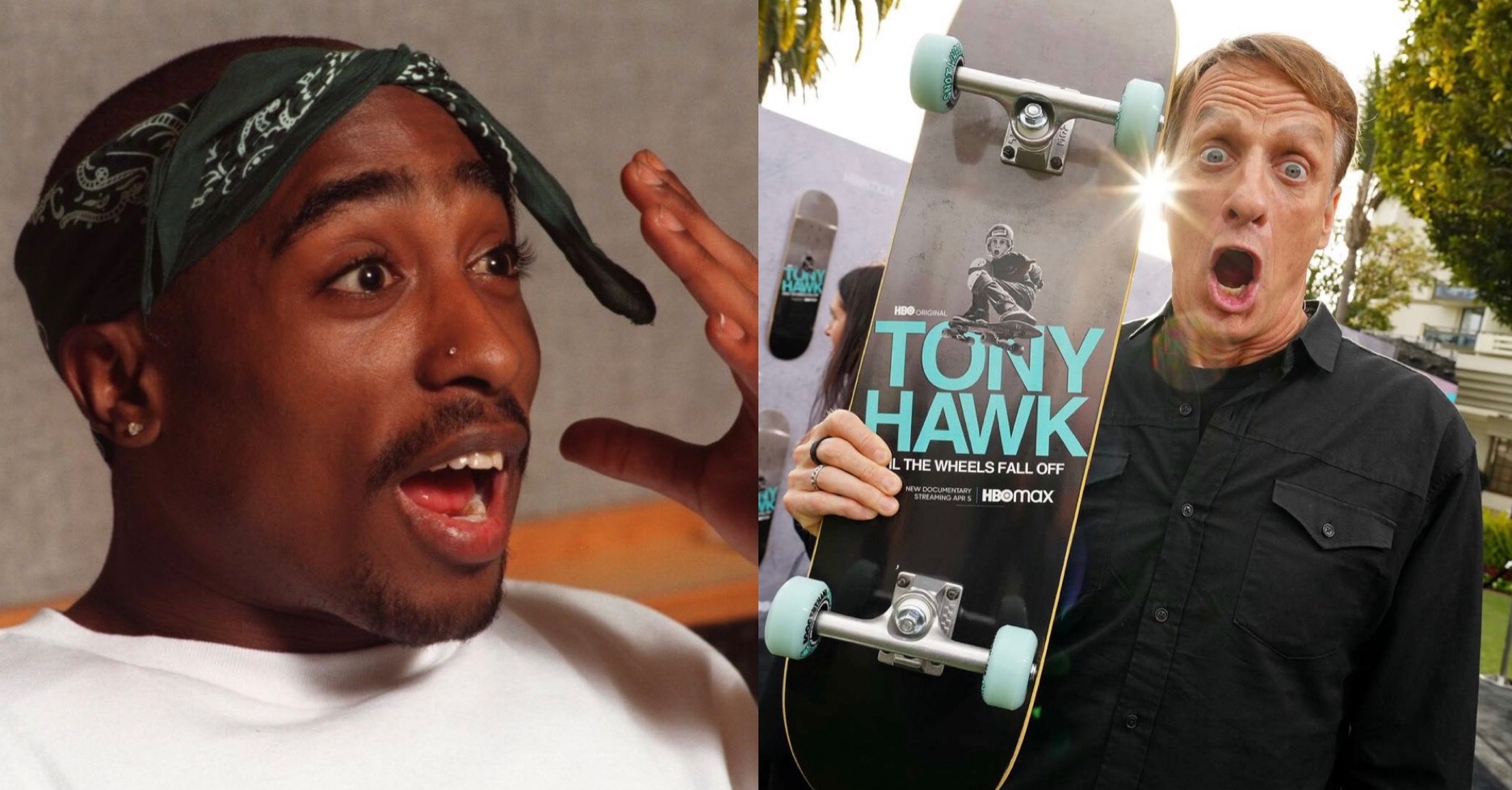 Skateboarding Icon Tony Hawk Unveils Exclusive Photo Featuring Tupac ...