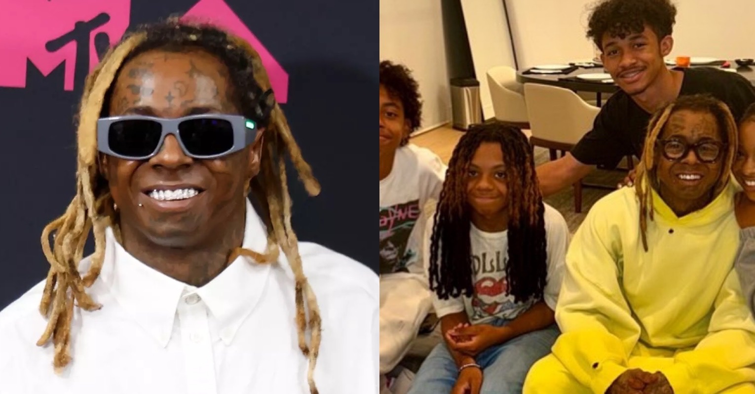 Lil Wayne Cherishes Thanksgiving Moments with All Four Children in ...