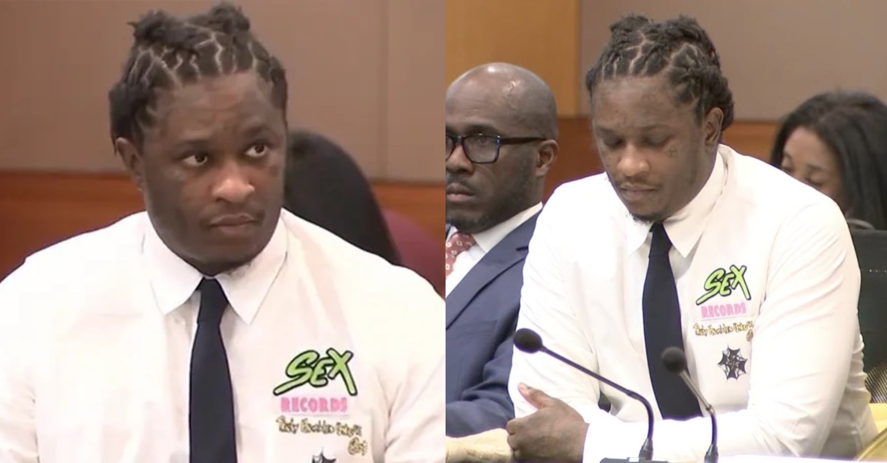 Young Thug's Unconventional Courtroom Attire Makes Waves Amidst Trial ...