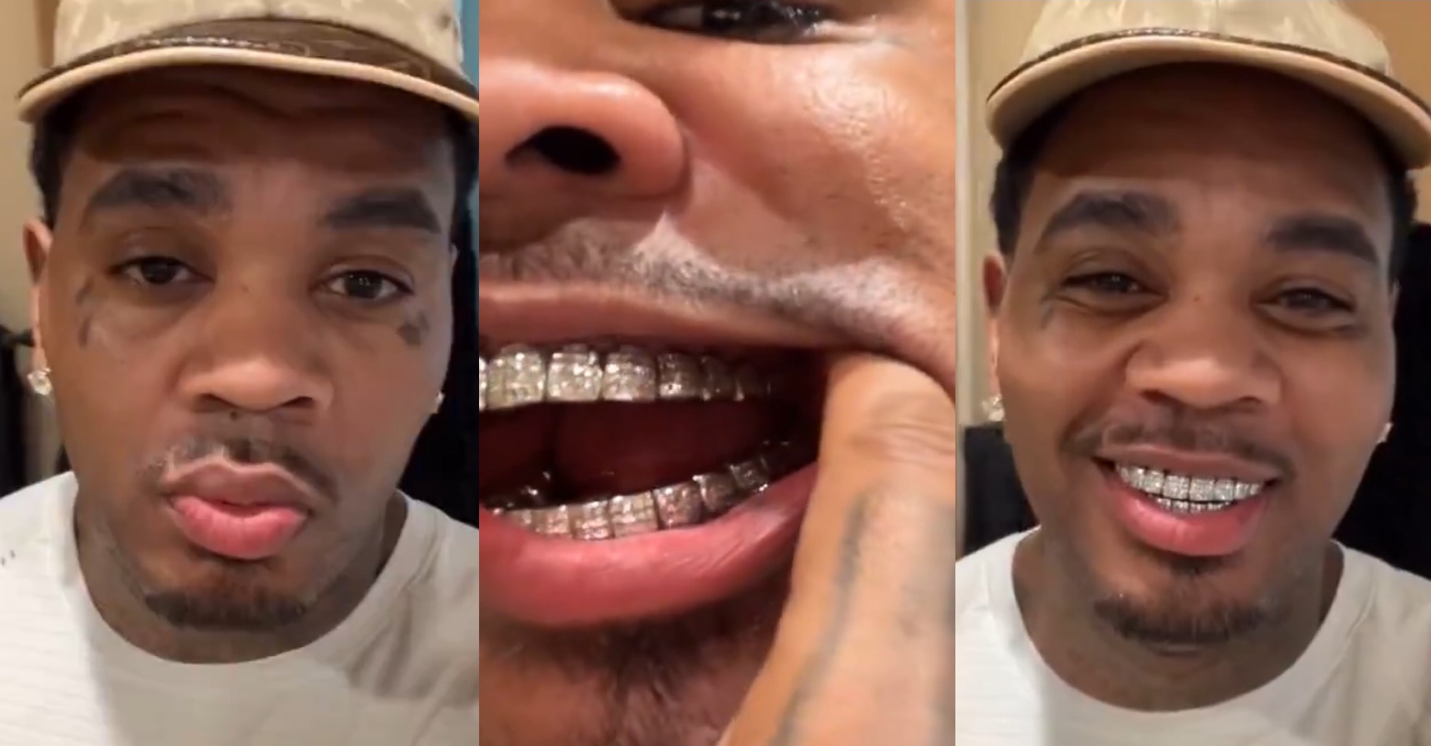 Kevin Gates Flaunts His Dazzling Bing Bing Smile in Latest Appearance ...
