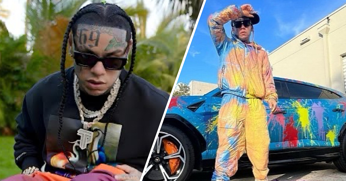Rapper 6ix9ine's Luxury Cars Up for Auction: IRS to Sell Lamborghini ...