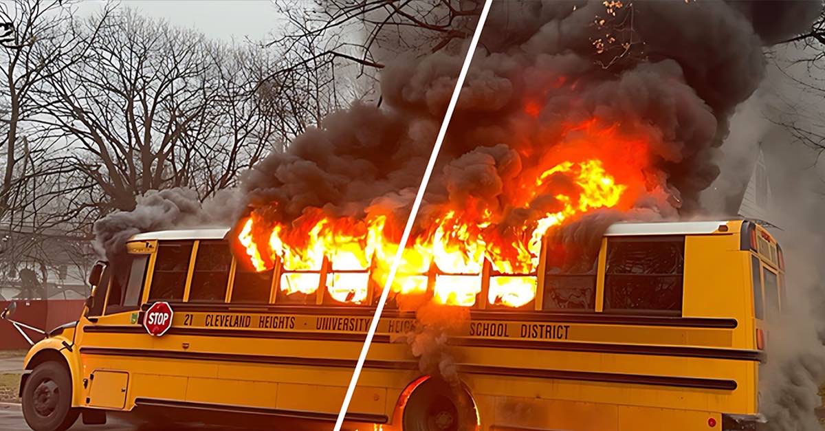 Ohio Bus Driver Saves 15 Students from Fiery Inferno in Heroic Rescue ...