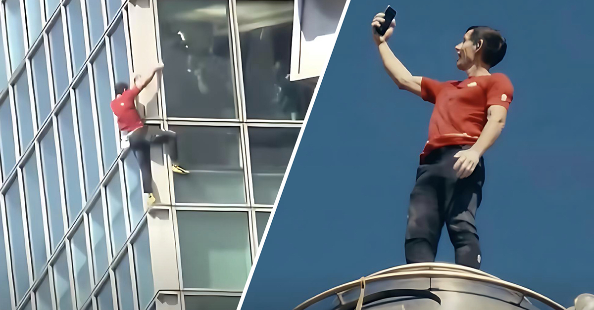 American Free-Solo Legend Alex Honnold Conquers Taipei 101 in Historic ...